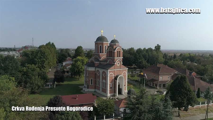 VIDEO: Batajnica - Crkva Rođena Presvete Bogorodice