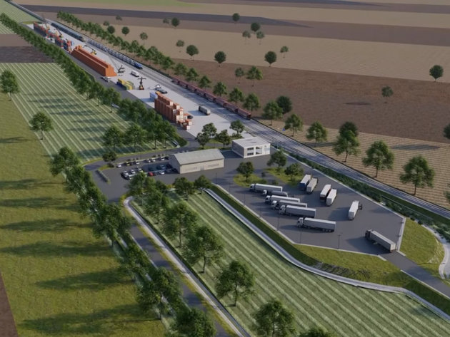 Otvoren intermodalni terminal u Batajnici - Batajnica